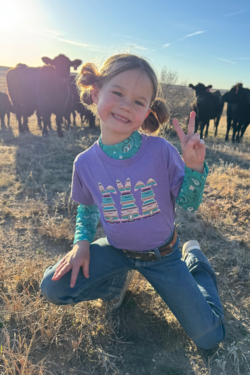 Mini Serape Bunny Tee – Sterling Kreek