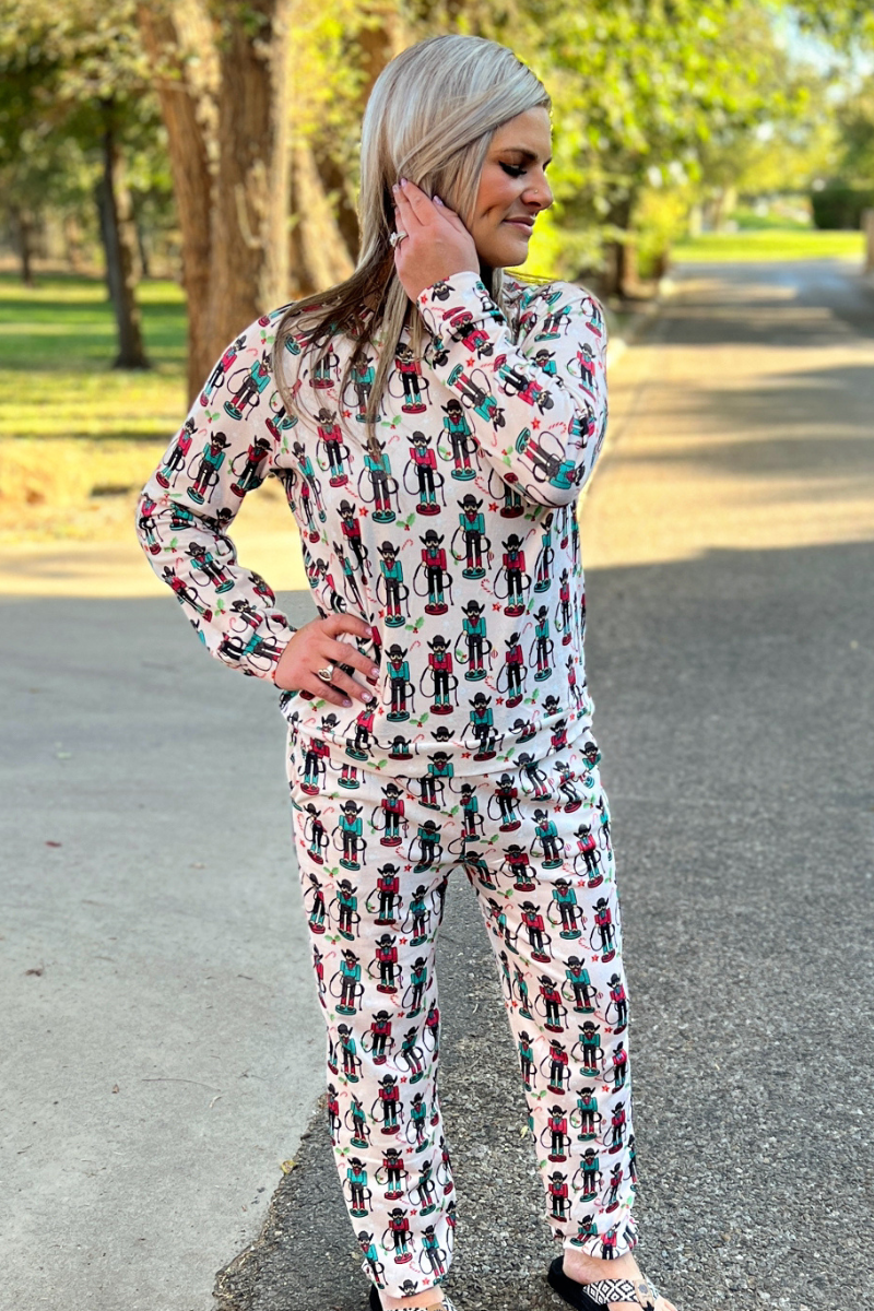 Ropin Around The Christmas Tree Jams Pants – Sterling Kreek