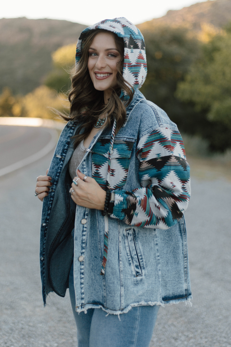 Southern Roots Denim Shacket – Sterling Kreek